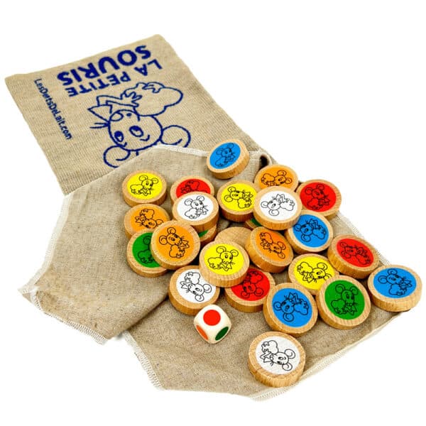 Jeu de memory des couleurs d'inspiration Montessori