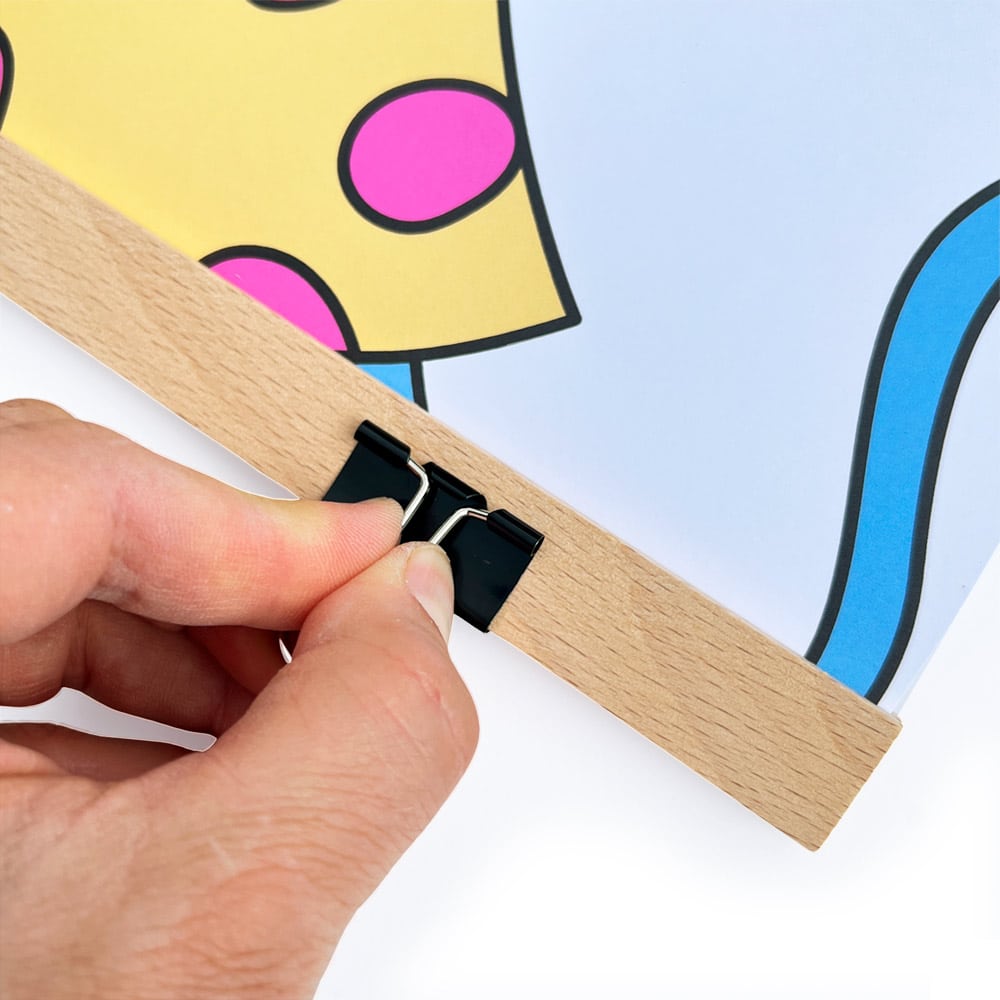 Support pour accrocher facilement vos affiches